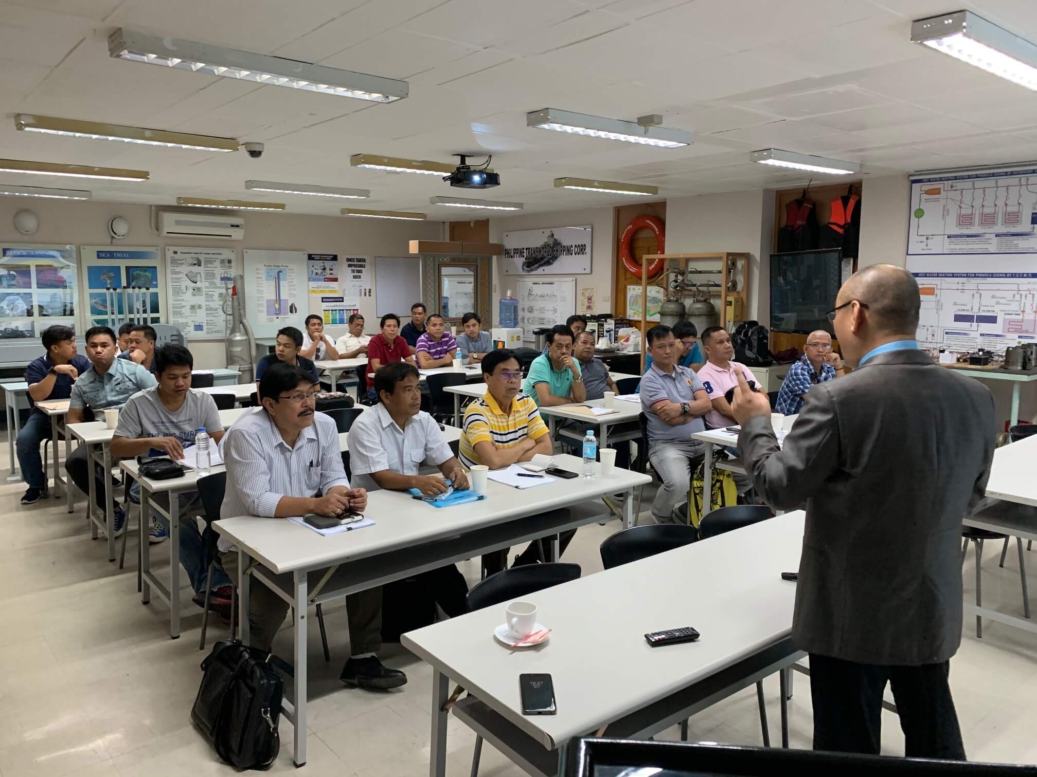 Crew Briefing - Manila - Tamar Ship Management